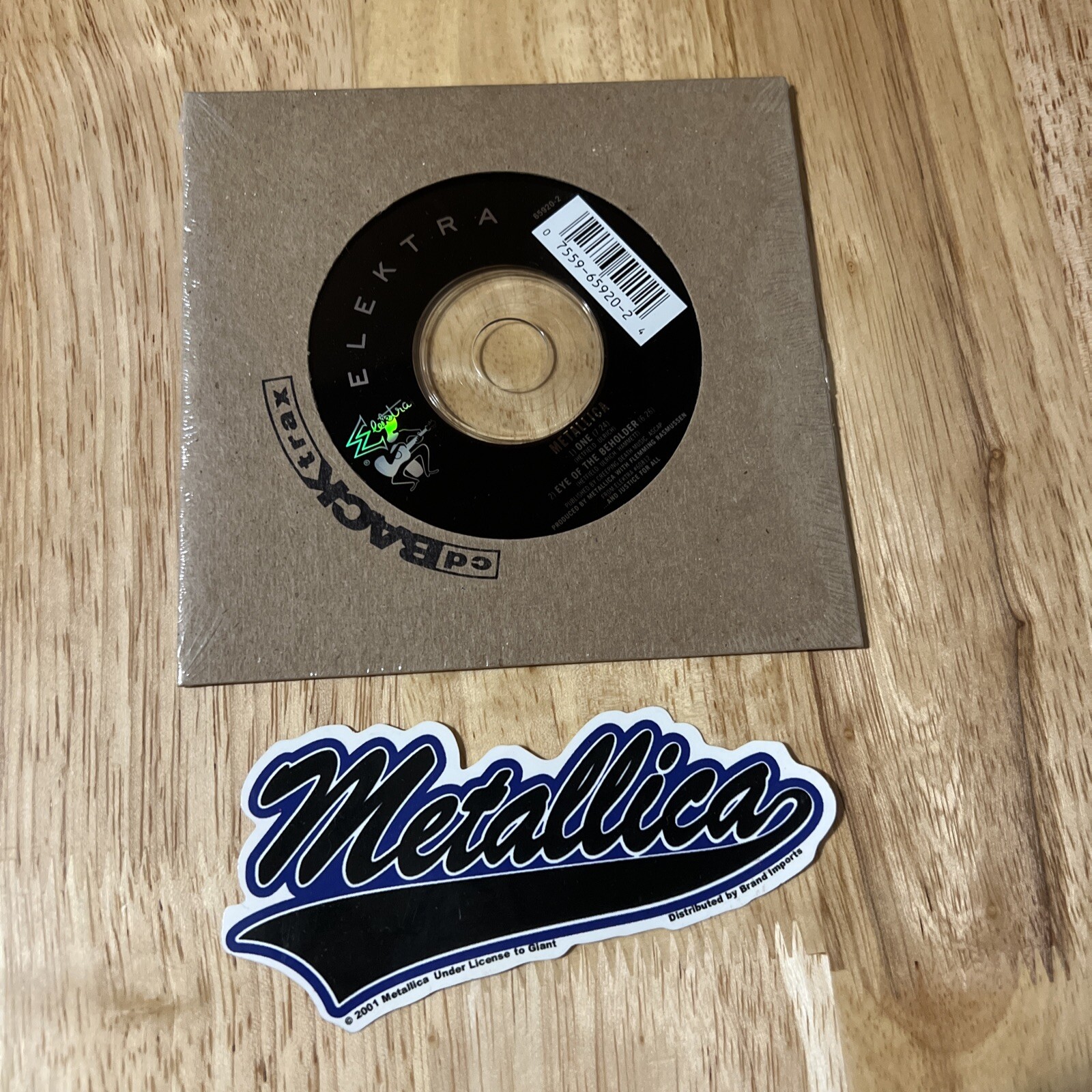 One [US CD/Cassette Single] [Single] by Metallica (CD, May-1993 ...