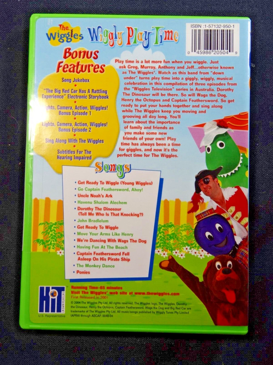 The Wiggles Wiggly Playtime Dvd Menu