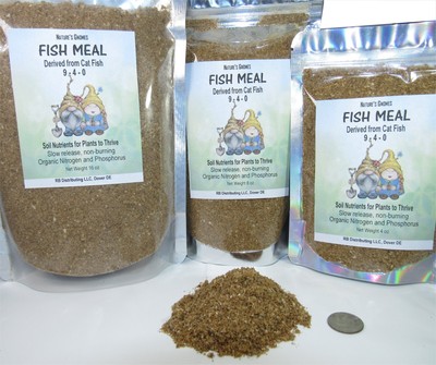 ORGANIC FISH MEAL Fertilizer House Plant Soil Amendment/OMRI Animal ...