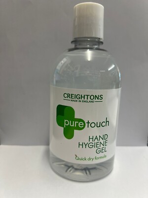 Hand Gel 2 x 500ml Creightons Pure Touch Hand Hygiene 500ml Bargain‼️ ...