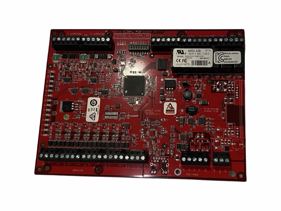 Avigilon AC-MER-CON-MR52-S3B Dual Reader Interface Panel Board | eBay