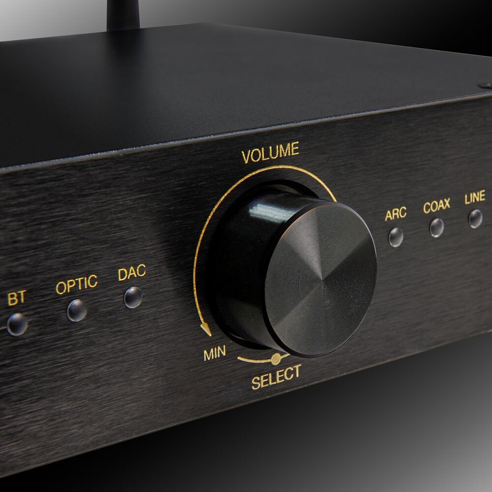 OSD Nero Stream ARC 100W 2Ch Stereo Amplifier w/ ARC, Wireless BT ...