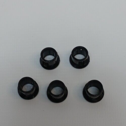 NYLON BLK SNAP BUSHING x5 HEYCO SB-437-5 .437 /16 PLASTIC HOLE WIRE ...