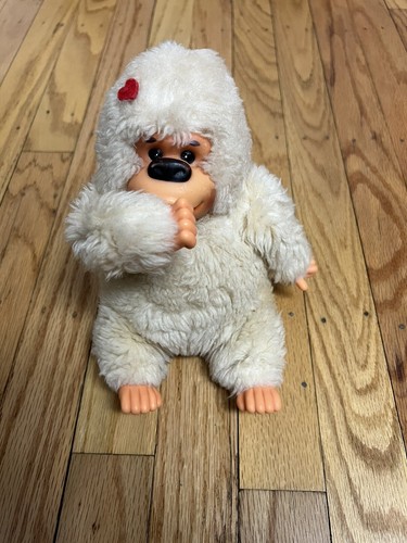 VTG 80s Russ White Heart GONGA Thumb Sucker Monkey Gorilla Plush Donkey ...