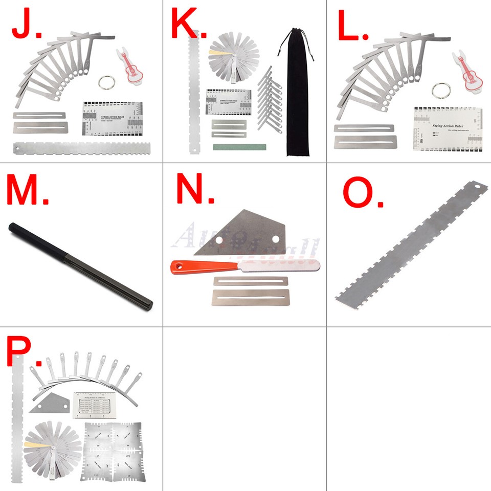 Guitar Luthier Tools File Fret Crowning Dressing Rocker Straight Edge ...