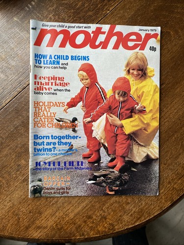 Vintage Mother Magazine Jan 1979 Parent Parenting Baby | eBay UK