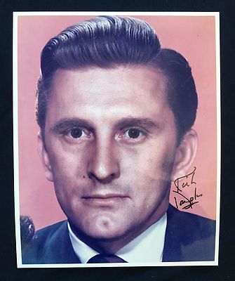 Kirk Douglas - 8x10 Color Studio Photo - Autograph - *Hollywood Posters ...