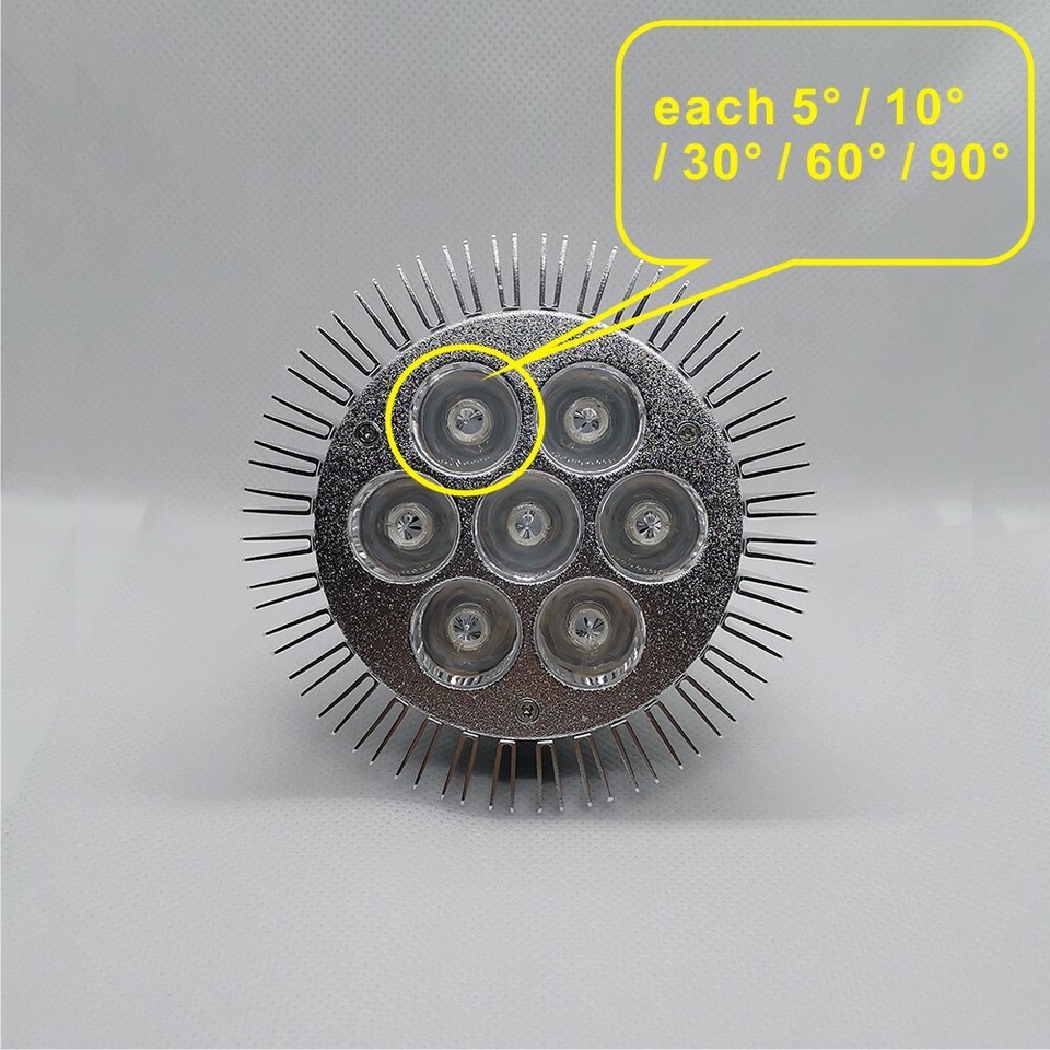 21W Deep Red 670nm~680nm LED Lamp Spot Light Bulb PAR30 Therapy Plant ...