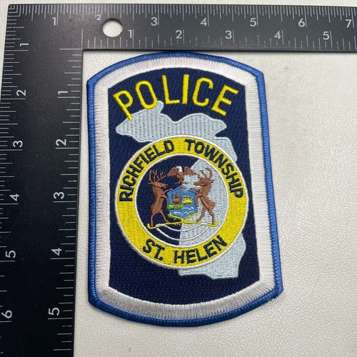 Michigan Police RICHFIELD TOWNSHIP ST. HELEN Patch 25MW | eBay