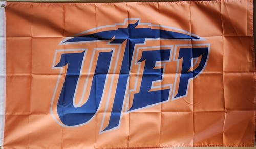 UTEP Miners NCAA Football Flag Double Side Print 3x5 Ft W/ Grommets | eBay