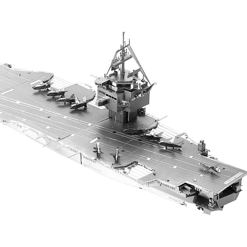 Piececool 3D Model Kits For Adult USS Enterprise CVN-65 Metal Puzzles ...