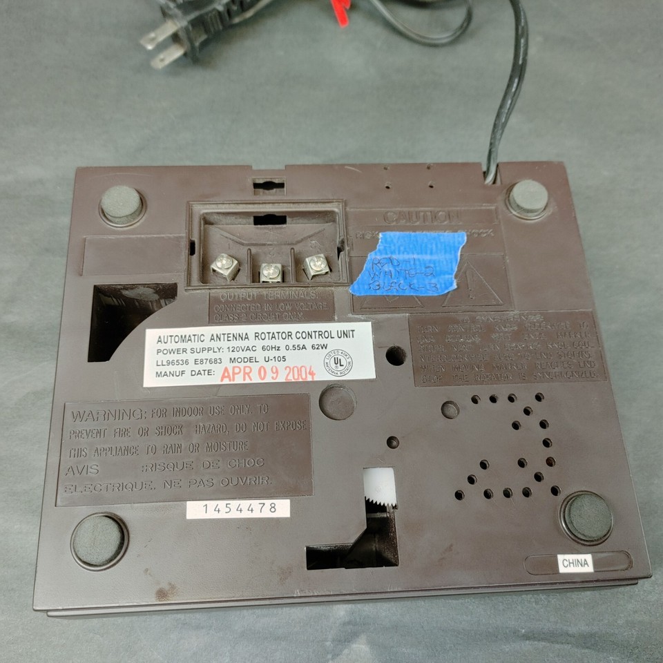 Vintage NTE Antenna Rotator CB-105 Control Box Tested | eBay