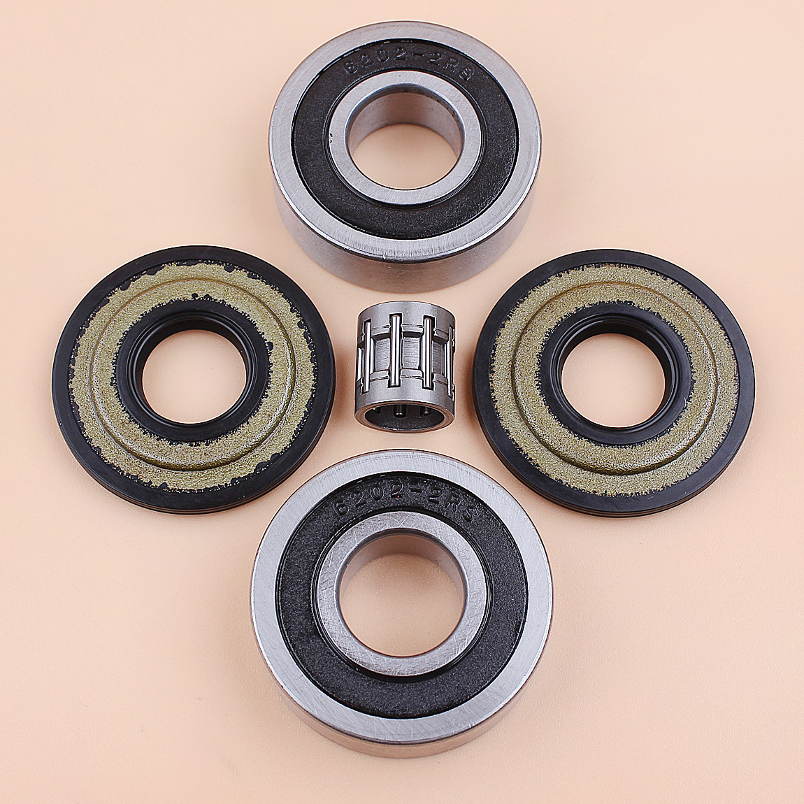 Crankshaft Bearing Oil Seal Kit Fit Husqvarna 445 445e II Chainsaw ...