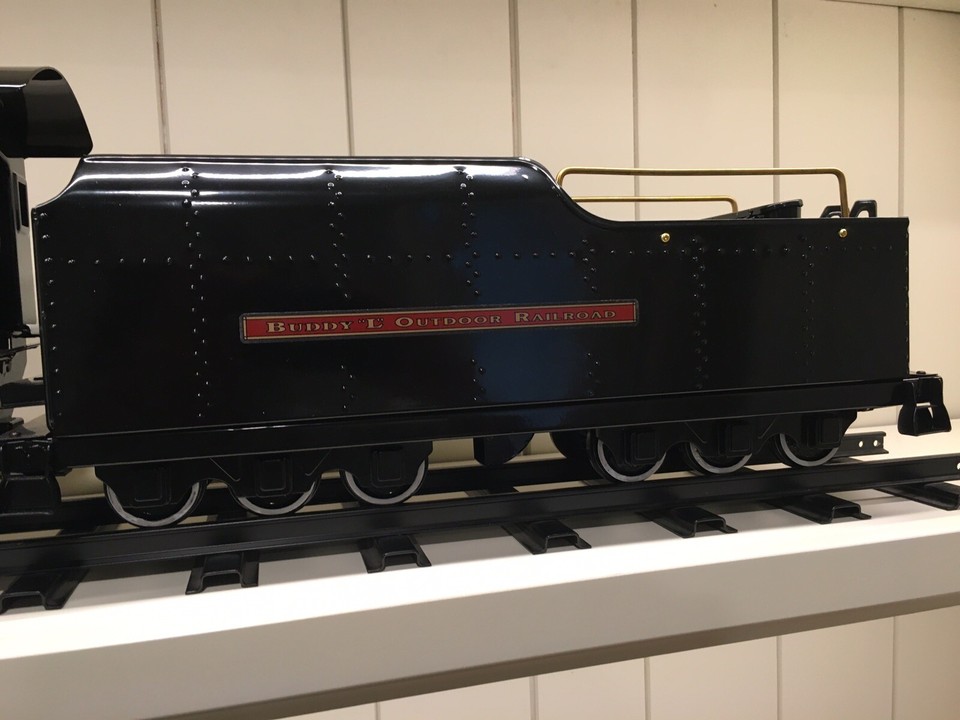 Reproduction Buddy-L Hudson Engine & Tender (6 wheels). ( 3 Separate ...