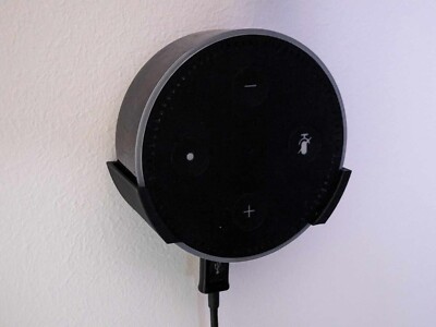 Amazon Echo Dot 2nd Generation - Wall Mount Bracket inc command strip ...