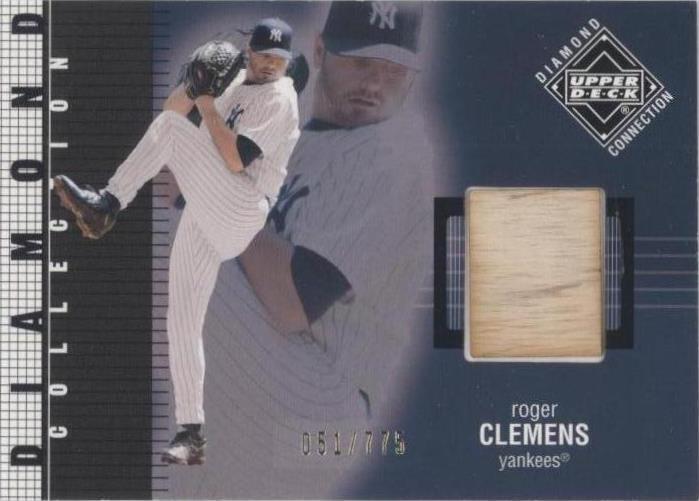 2002 Upper Deck Diamond Connection - Diamond Collection Bats Roger ...