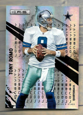 TONY ROMO 2010 PANINI LONGEVITY BLACK SP INSERT CARD #'D /99 NFL ...