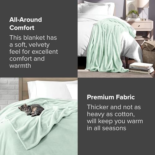 Fleece Blanket - Twin/Twin Extra Long Blanket - Twin/Twin XL 12 ...