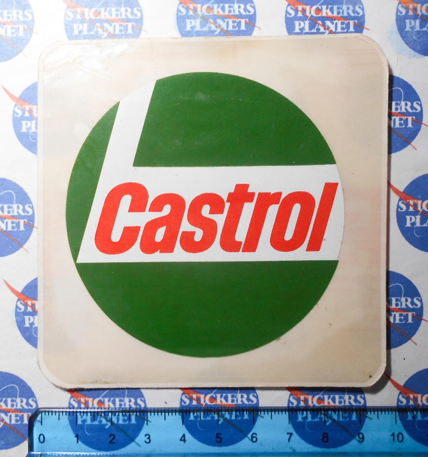 ADESIVO STICKER VINTAGE AUTOCOLLANT AUTO MOTO TUNING CASTROL RACING ...