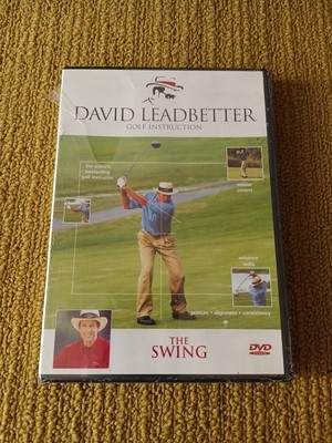 David Leadbetter - The Swing (DVD, 2005) New Sealed Cellophane Tore ...