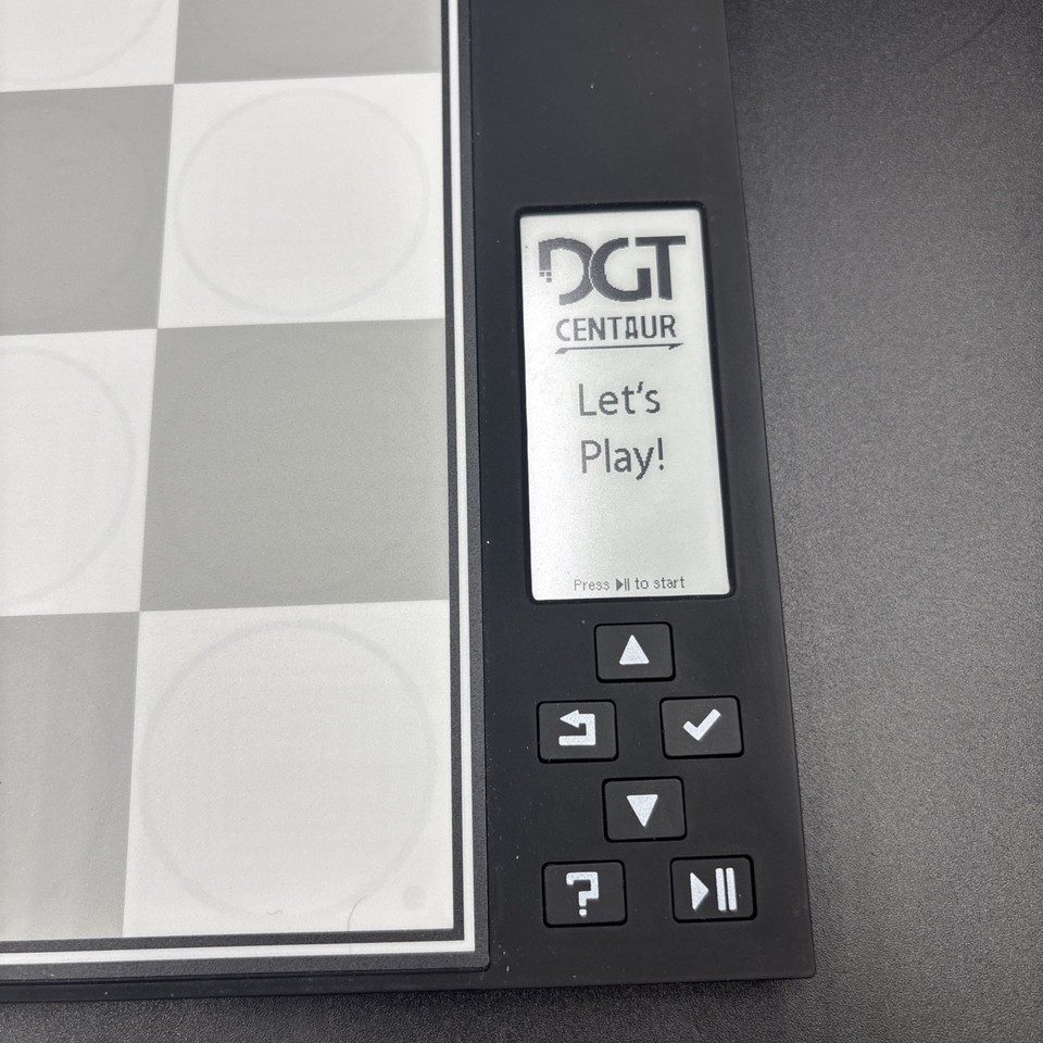 DGT Centaur Revolutionary CHESS Computer - Digital Electronic Chess ...