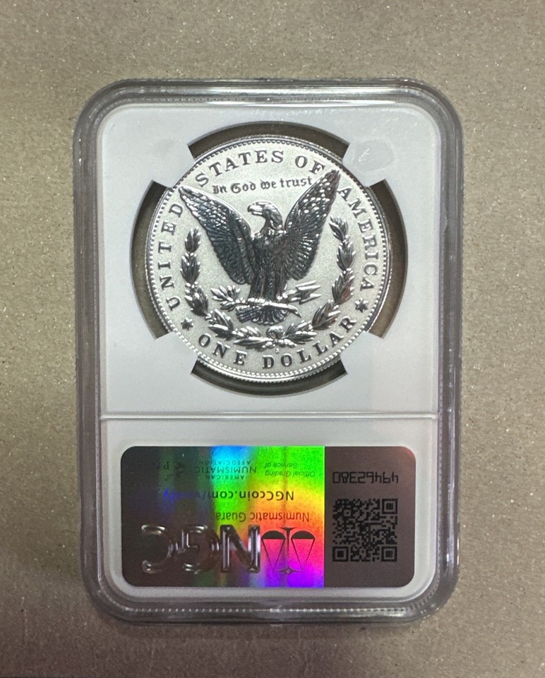 2023-S MORGAN DOLLAR REVERSE PROOF NGC GRADED REVERSE PF69 (LOW MINTAGE ...