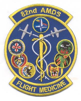 82nd AEROSPACE MEDICAL SQUADRON patch | eBay
