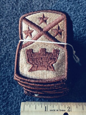 BUNDLE OF 20 - Army 194th ENGINEER BRIGADE DESERT PATCHES - NEW | eBay