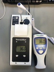 **CALIBRATION KEY TESTED** Welch Allyn SureTemp Plus 692 Medical ...