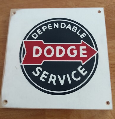 DODGE DEPENDABLE SERVICE ~ Wooden Sign | eBay