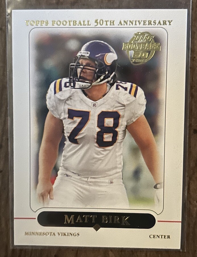 2005 Topps Matt Birk #49 Minnesota Vikings | eBay