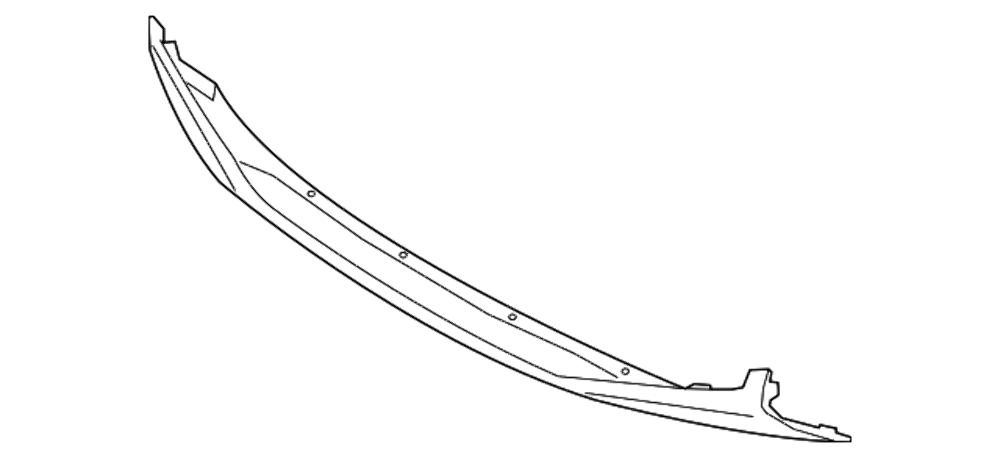 New Genuine BMW Trim Bumper Front (2014-2017) OE 51117296817 | eBay