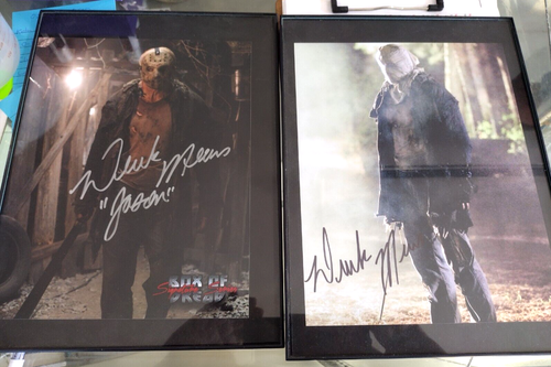 2 DEREK MEARS Signed Photos Jason Friday the 13th | eBay