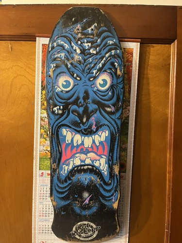 Santa Cruz Skateboard Rob Roskopp face deck Vintage | eBay