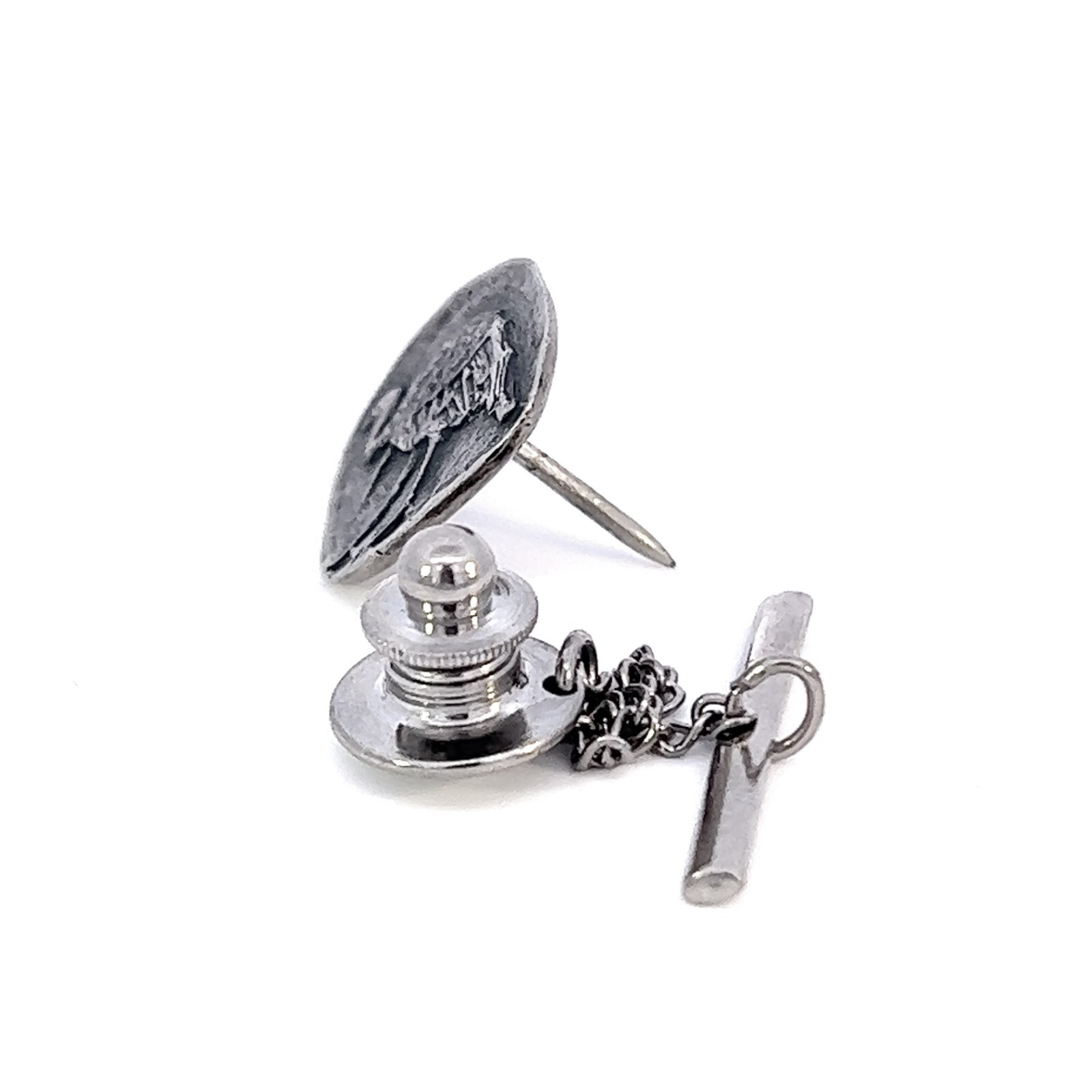 RARE OOAK JAMES AVERY TURKEY TIE TACK LAPEL PIN STERL… - Gem