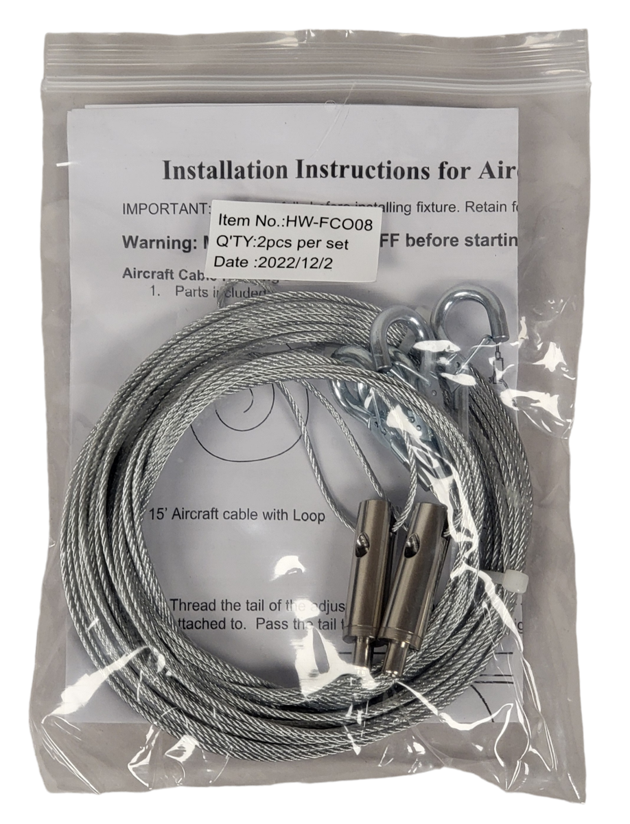 Aircraft Cable Fixture Hanger