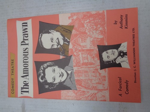 The Amorous Prawn Comedy Theatre Melbourne 1961 Eileen Peel Michael ...