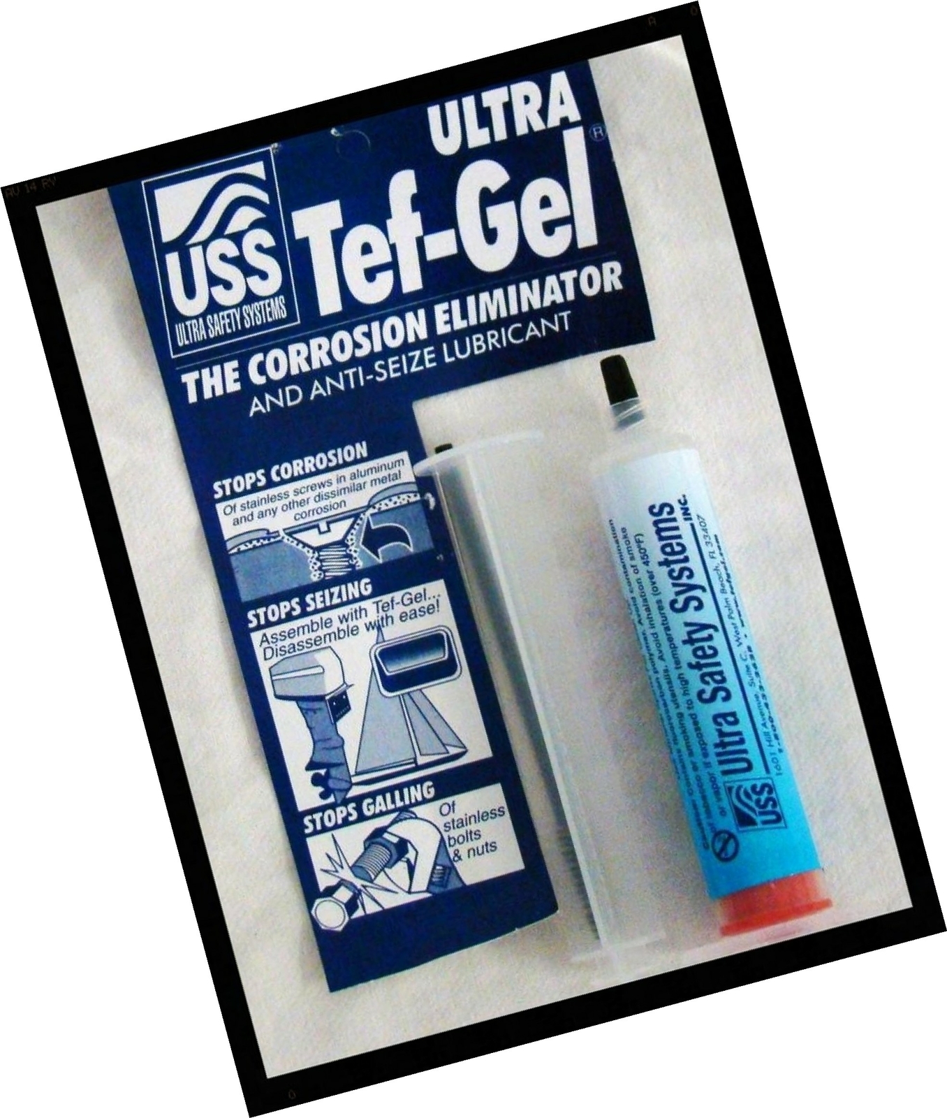 Original ULTRA Tef-gel TG-01 the corrosion eliminator and lubricant ...