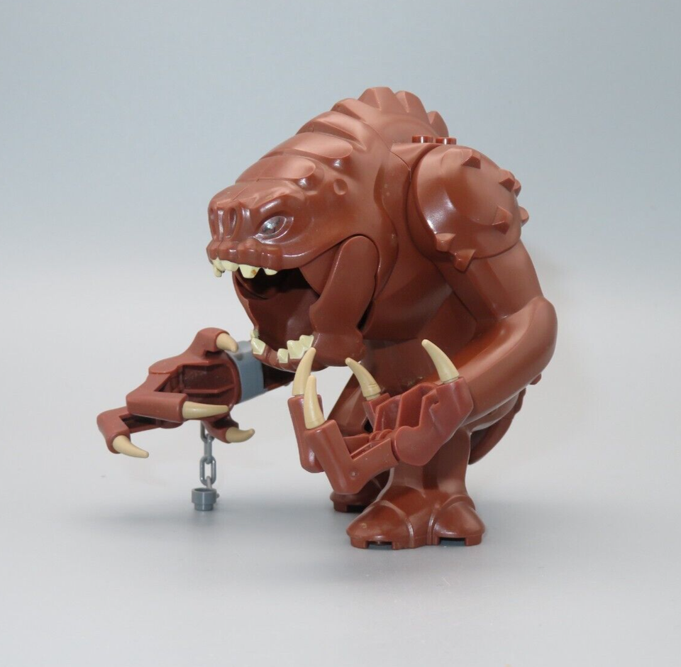 Lego Star Wars large Rancor beast with chain minifigure 75005 Rancor ...