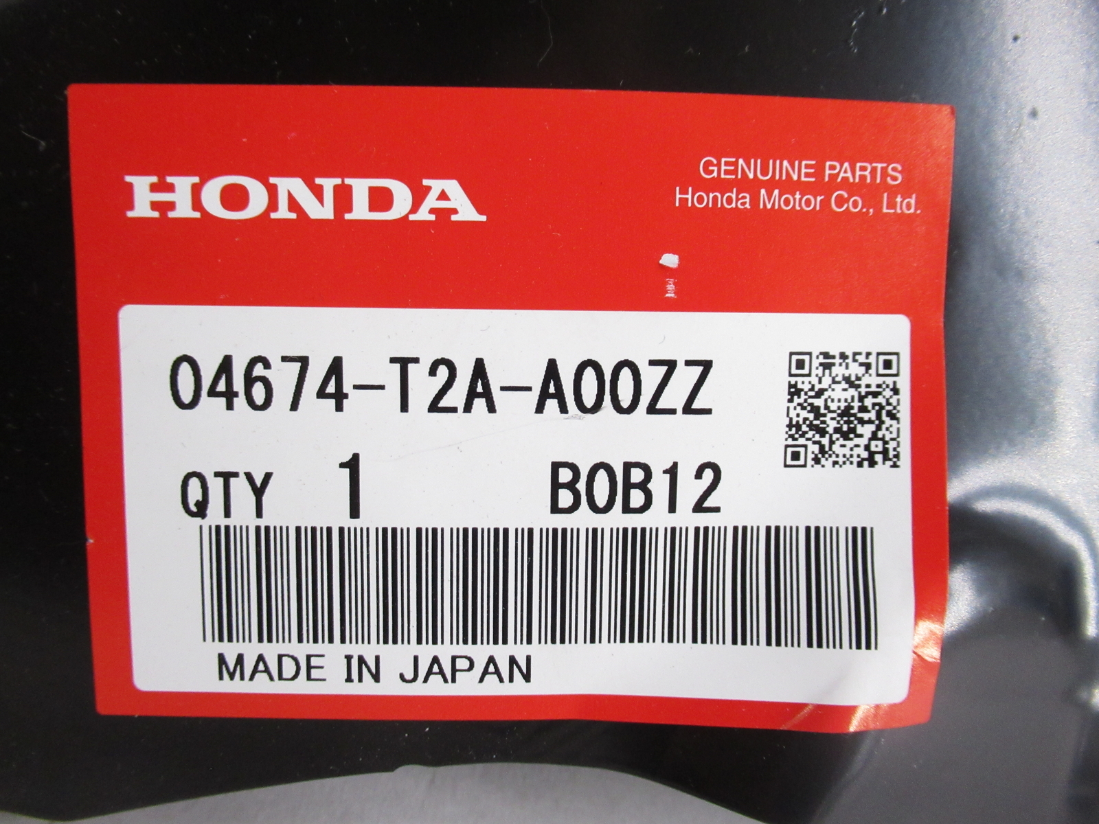 Genuine OEM Honda 04674-T2A-A00ZZ Passenger Front Lower Member 2013 ...