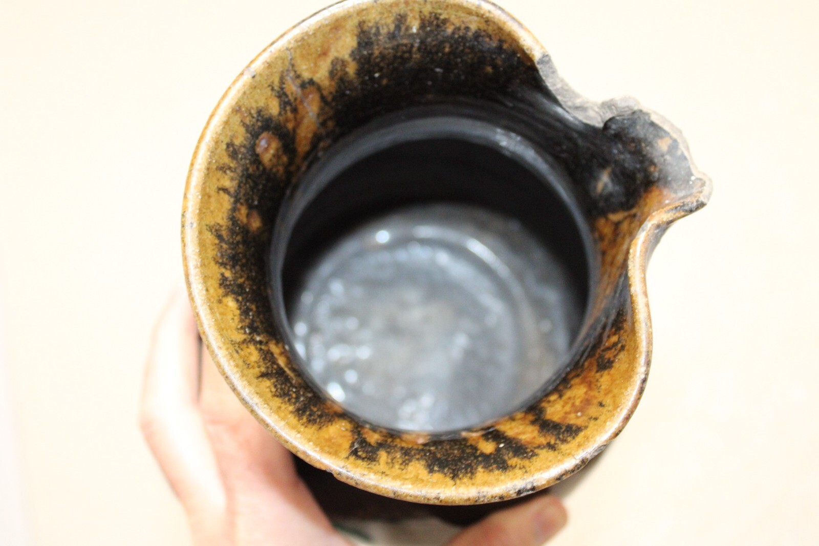 Antique Southern Pottery Pitcher 1800's 10 1/2'' Billy Merritt ...