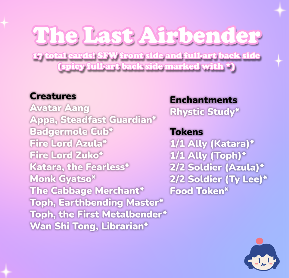 Avatar The Last Airbender Commander Staples! | MTG Premium Art Cards | eBay