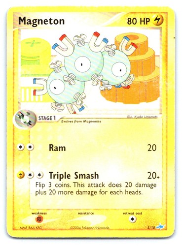 Magneton Pokemon Common EX Trainer Kit 1: Latias & Latios 5/10 | eBay