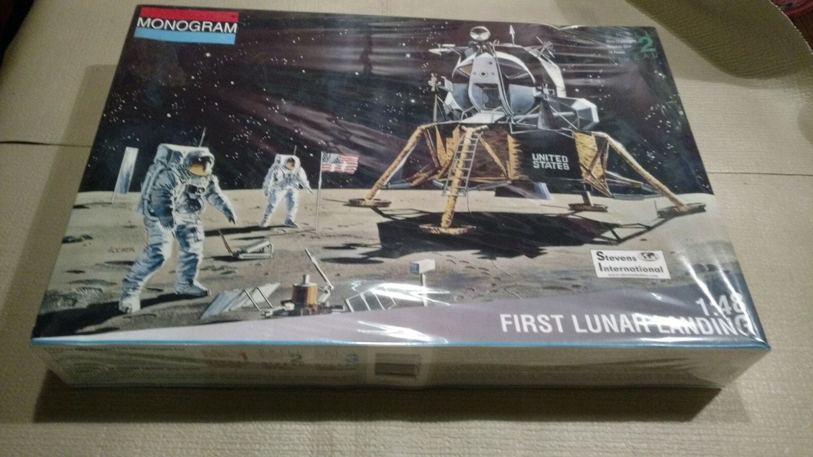 Monogram First Lunar Landing Model #85-6060 1:48 Scale - Sealed!!! | eBay