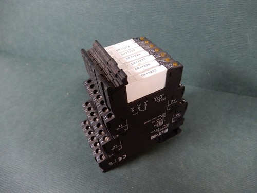 Eaton XRU1D24U DIN Relay Socket With 2961105 SSR (24VDC) Used Qty 7 | eBay