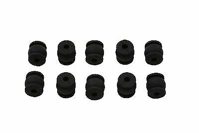 Black Rubber Footboard ISO Mount Buds (10pk) for Harley-Davidsons for ...