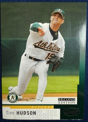 2004 LEAF SECOND EDITION #71 TIM HUDSON (OAKLAND ATHLETICS) BASEBALL ...
