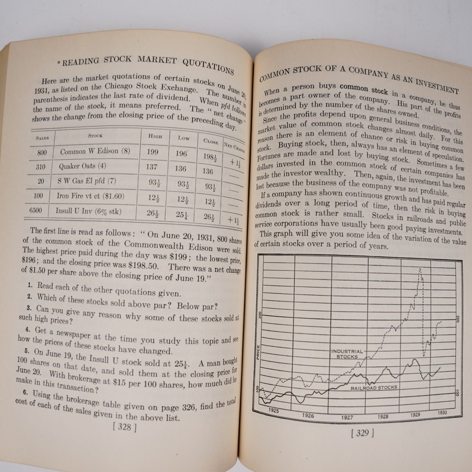 Vtg Arithmetic Math Book Lot of 4, From 1920s-1950s, Hardback | eBay