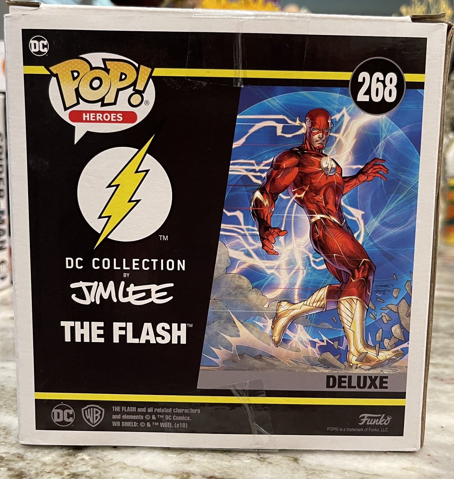 FUNKO POP! - THE FLASH #268 - JIM LEE DELUXE-GAMESTOP EXCLUSIVE | eBay