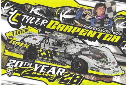 TYLER CARPENTER "SUPER LATE MODEL" POSTCARD | eBay